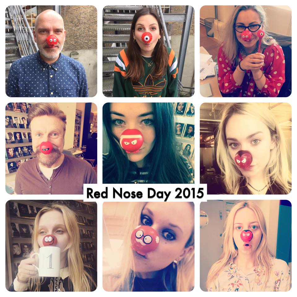 The Models 1 team support Comic Relief – Red Nose Day 2015! – Models 1 Blog